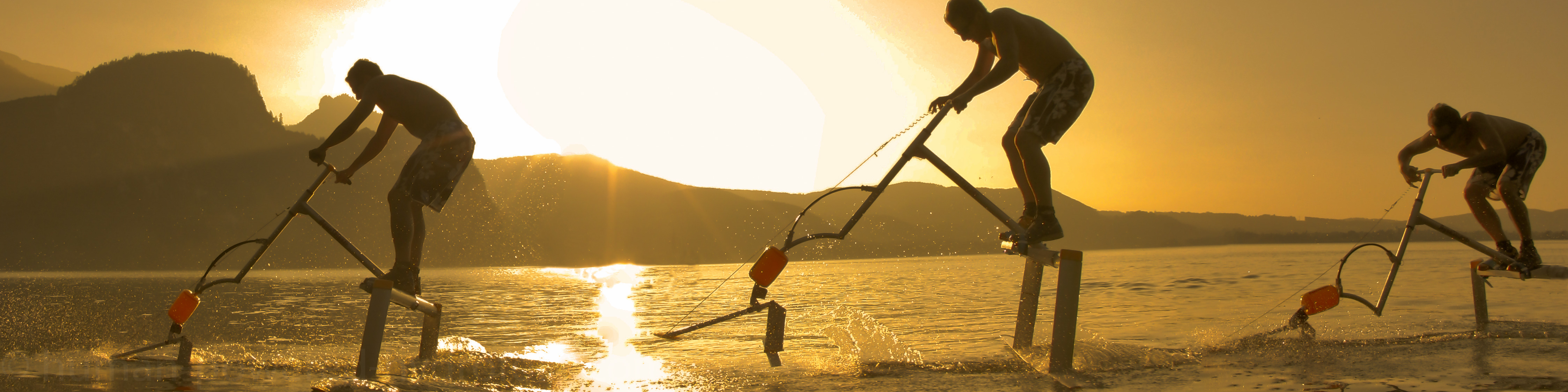 Human Powered Hydrofoil - Human Power and Ingenuity